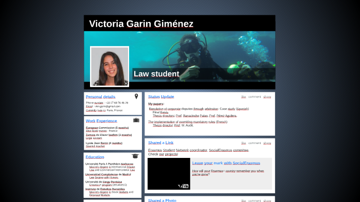 Curriculum Vitae by Victoria Garin Giménez on Prezi
