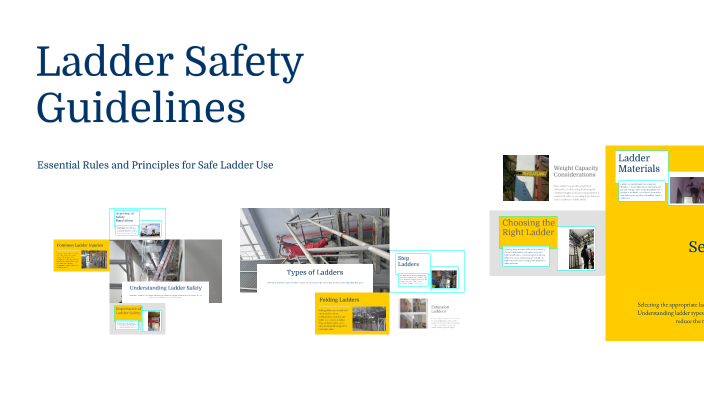 Ladder Safety Guidelines by ᎷᎾᎻᎪNᎪᎠ on Prezi