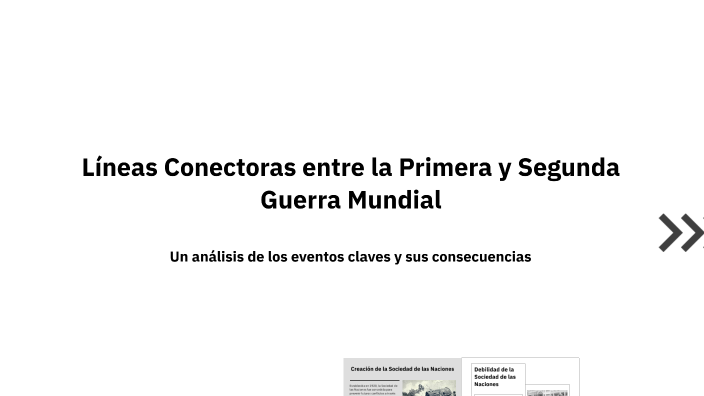 Líneas Conectoras entre la Primera y Segunda Guerra Mundial by Simon ...