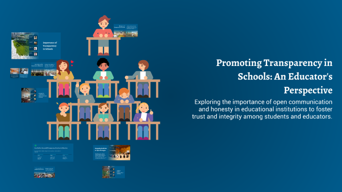 Promoting Transparency in Schools: An Educator's Perspective by JEZREL ...