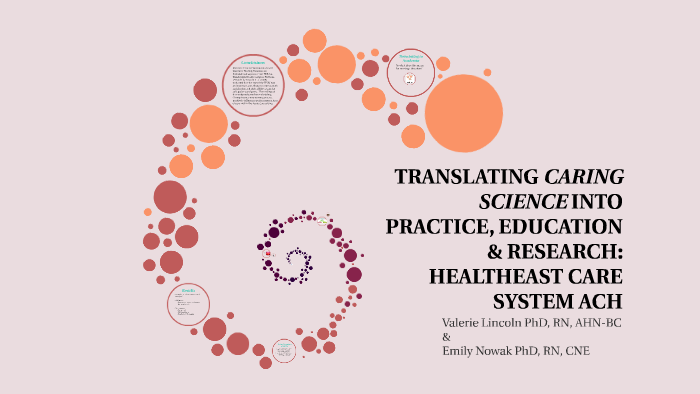 TRANSLATING CARING SCIENCE INTO PRACTICE, EDUCATION & RESEAR by Emily ...