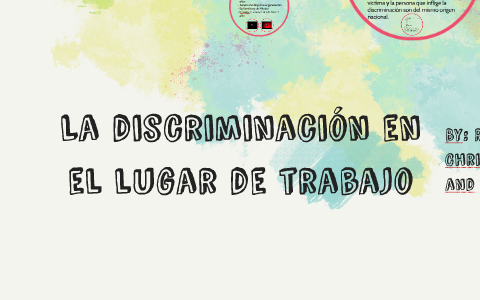 La Discriminación by Natalie Rizk on Prezi