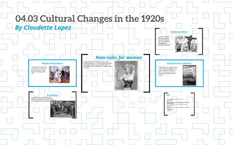 04.03 Cultural Changes in the 1920s by on Prezi
