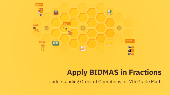Apply BIDMAS in Fractions by Dua Sisi on Prezi