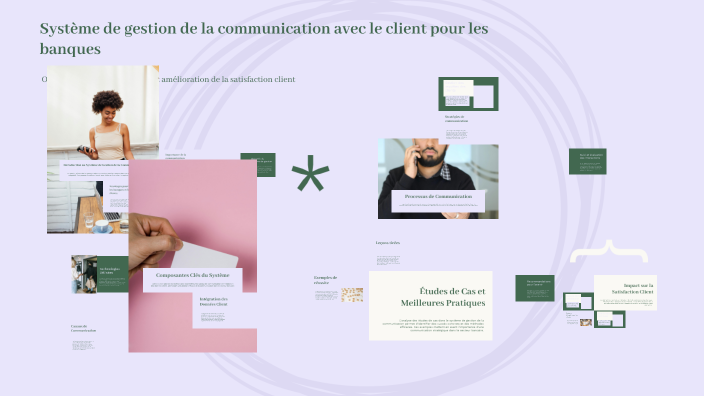 Système de gestion de la communication avec le client pour les banques ...