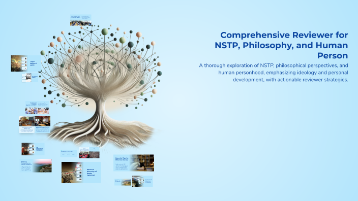 Comprehensive Reviewer for NSTP, Philosophy, and Human Person by Reica ...
