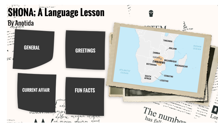 Shona Lesson by Anotidaishe Mapokotera on Prezi