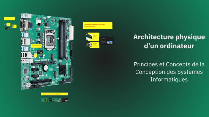 Architecture des Ordinateurs by Younes Dahmani on Prezi