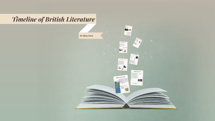 Timeline of British Literature by Olivia Davis on Prezi