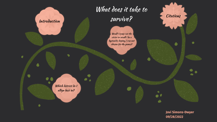 What does it take to survive? by Jovi Simons-Dwyer on Prezi