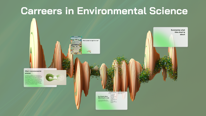 Environmental Science Careers by Trae Paxton on Prezi