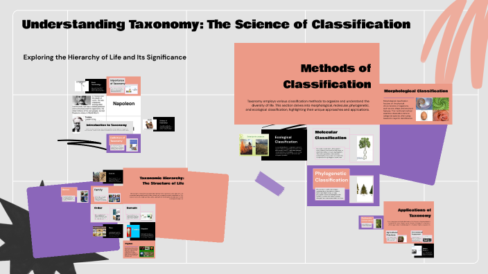 Understanding Taxonomy: The Science of Classification by ayaan kaif on Prezi
