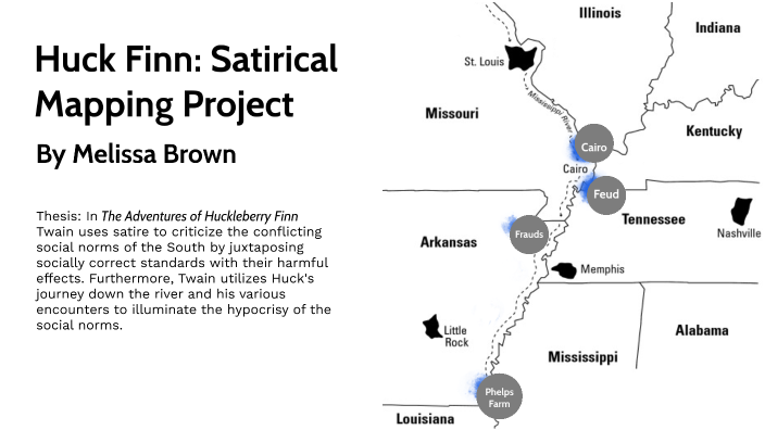 Huck Finn Satire by mel on Prezi