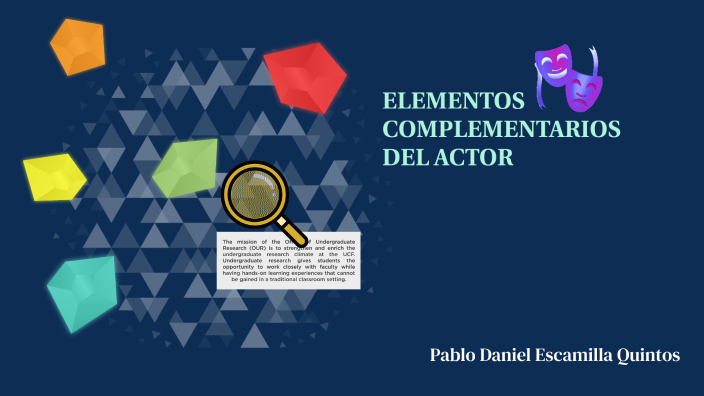 ELEMENTOS COMPLEMENTARIOS DEL ACTOR by Pablo Daniel Escamilla Quintos ...