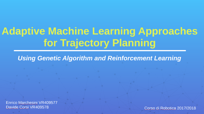 Autonomous trajectory planning by Enrico Ma on Prezi