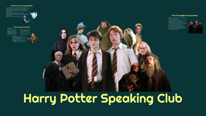 Harry Potter Speaking Club by Rina Tarchinskaia on Prezi