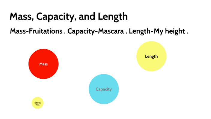 Mass, Capacity and Length by Lei Whitelaw on Prezi