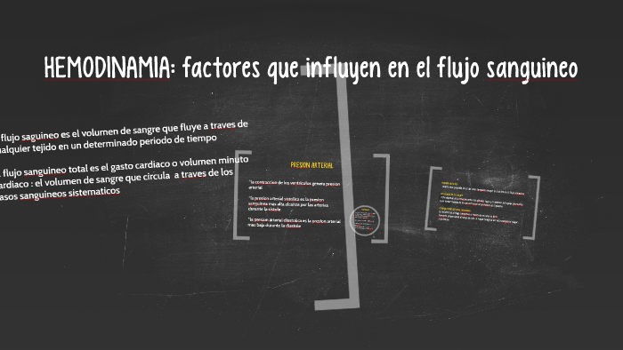 HEMODINAMIA: Factores que afectan el flujo sanguineo by abril alexia ... HEMODINAMIA: Factores que afectan el flujo sanguineo by abril alexia ...