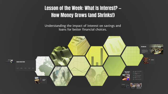 Lesson of the Week: What Is Interest? — How Money Grows (and Shrinks ...