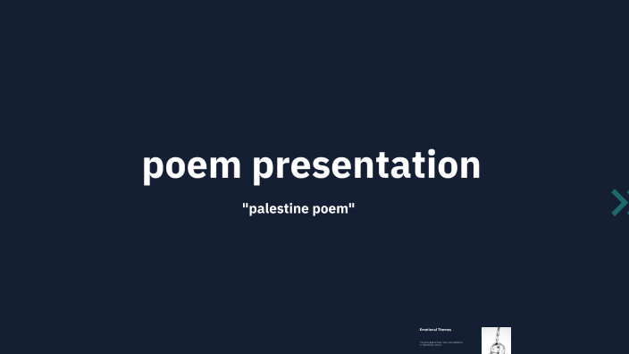 palestine peom by malak helal on Prezi