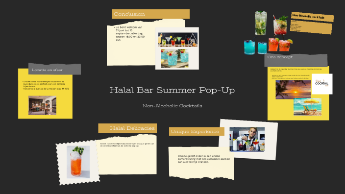Halal Bar Summer Pop-Up by Dziri Sabri on Prezi