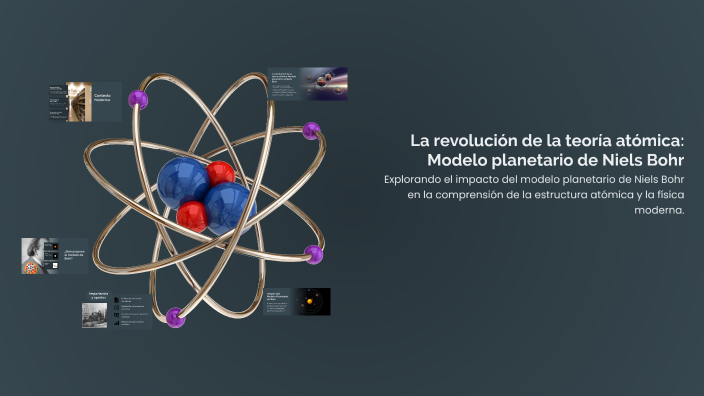 La revolución de la teoría atómica: Modelo planetario de Niels Bohr by ...