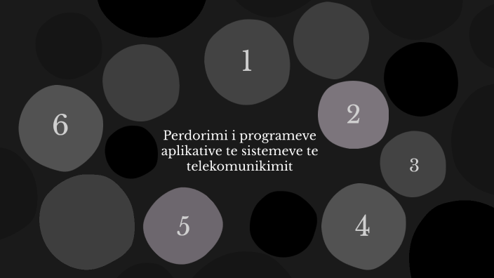 perdorimi i programeve aplikative te sistemeve te telekomunikimit by ...