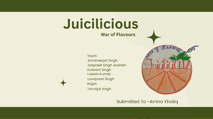 Juicilicious by RAJAN RAJAN on Prezi