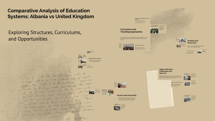 Comparative Analysis of Education Systems: Albania vs United Kingdom by ...