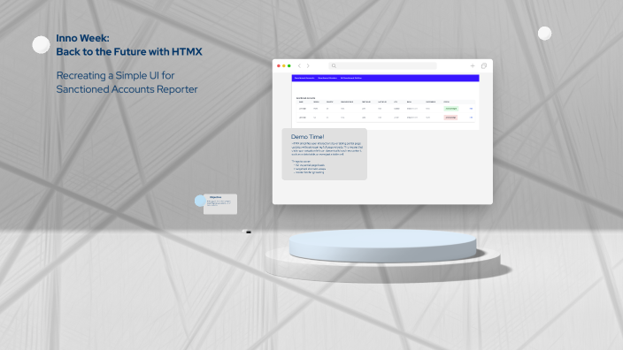 Introduction to HTMX by William Shoemaker on Prezi