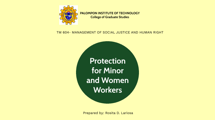 PALOMPON INSTITUTE OF TECHNOLOGY College of Graduate Studies by Rose ...