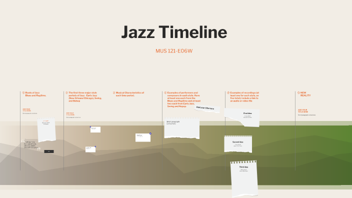 Jazz Timeline by Patricia Marquez on Prezi
