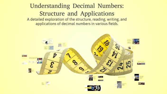 Understanding Decimal Numbers: Structure and Applications by Izak van ...