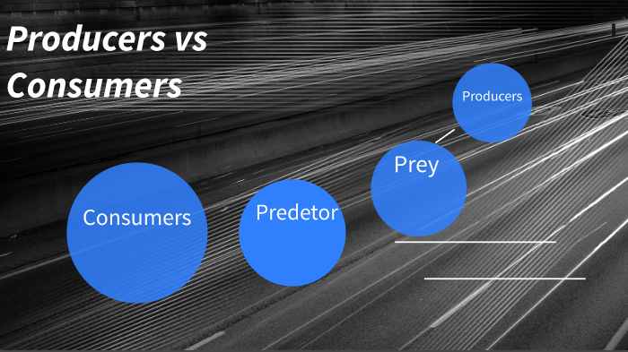 Producers vs Consumers by Alyssa Arpaio on Prezi