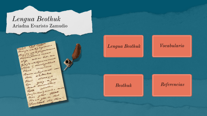 LENGUA BEOTHUK by Ariadna Zamudio on Prezi