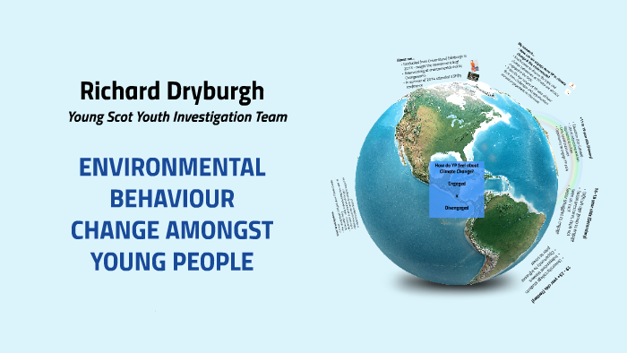 Environmental Behaviour Change Amongst Young People by Richard Dryburgh