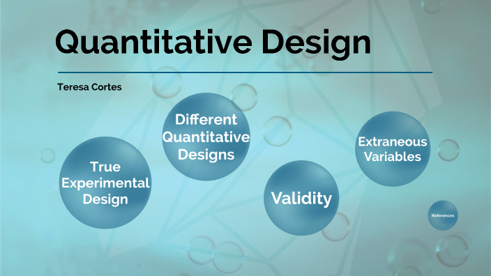 Elements of Quantitative Design by Teresa Cortes on Prezi