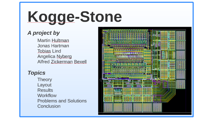 Kogge-Stone by Martin Hultman on Prezi