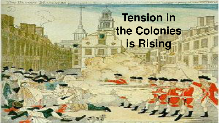 Colonial Tension Rises by on Prezi