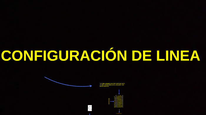 coNFIGURACION DE LINEA by Cristian Ariza Quiroga on Prezi