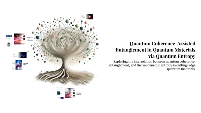 Quantum Coherence-Assisted Entanglement in Quantum Materials via ...
