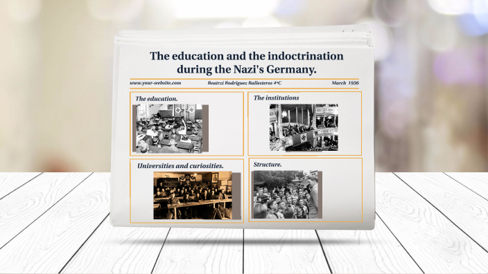 La educación y el adoctrinamiento de los jóvenes en la Alemania Nazi ...