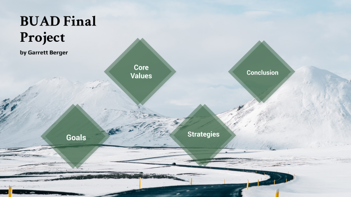 Berger BUAD 100 Final by Garrett Berger on Prezi