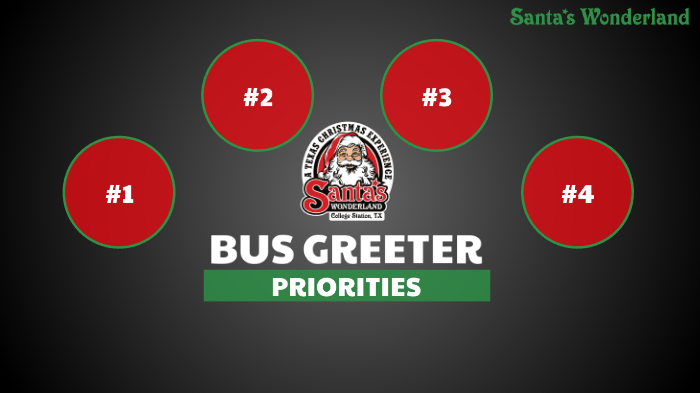 Bus Greeter (P) by Santas Wonderland HR Dept on Prezi