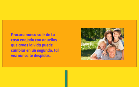 Procura nunca salir de tu casa enojado con aquellos que amas by Irma ...