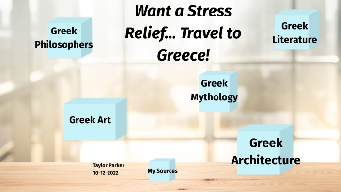 Want a Stress Relief... Travel to Greece!- Taylor Parker by taylor ...