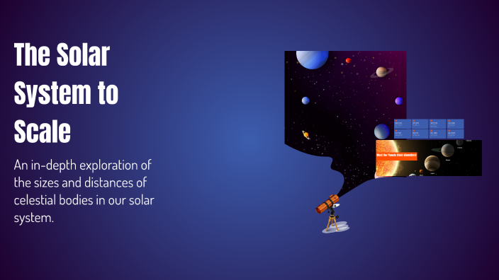 The Solar System to Scale by Sunny Obst on Prezi