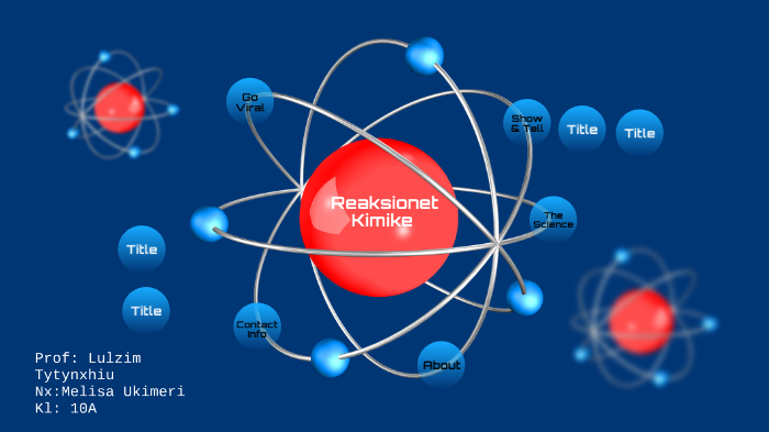 Llojet e Reaksioneve Kimike by Melisa Ukimeri on Prezi