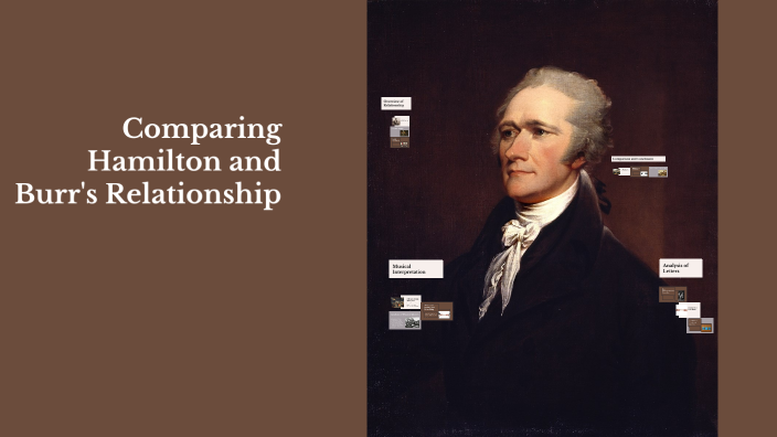 Hamilton and Burr's Relationship by Randyn Burgener on Prezi