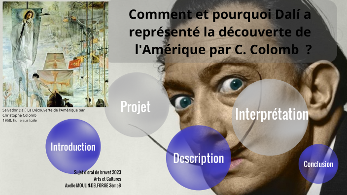 Salvador Dali Et La Découverte De Lamérique By Agnes Delforge On Prezi